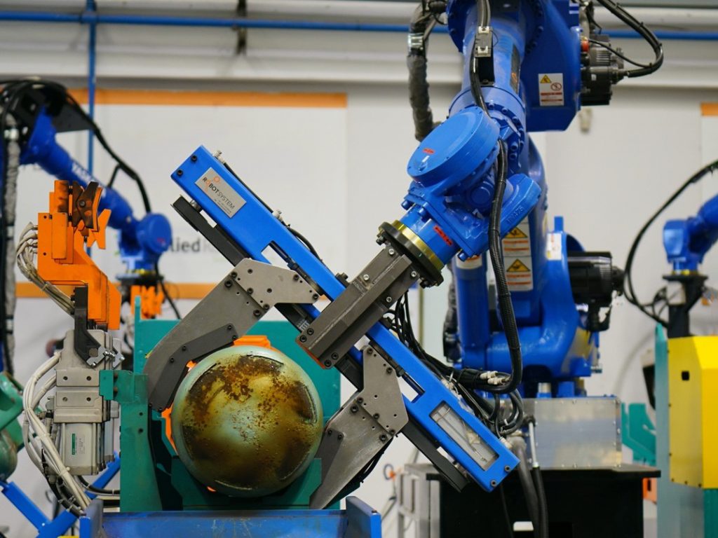 Polishing & Welding – Industrial Robot System